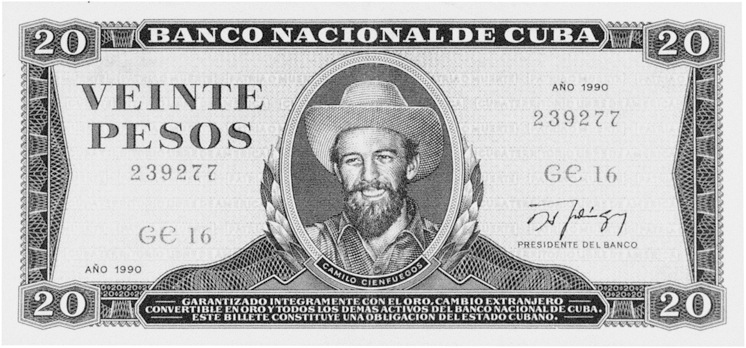 1971-1990 Cuba 20 Pesos values and price guide