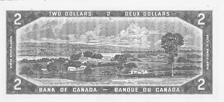 1954-1973 Canada 2 Dollars values and price guide