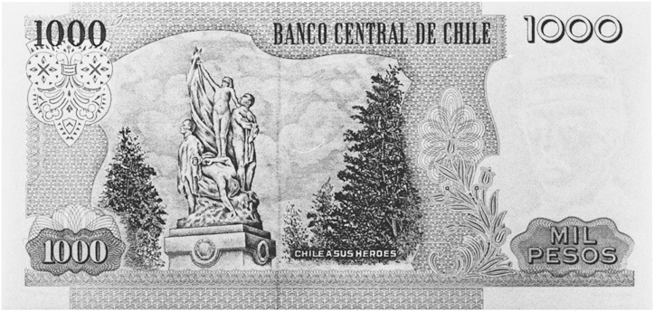 1978-2009 Chile 1000 Pesos values and price guide