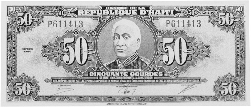 1986 Haiti 50 Gourdes values and price guide