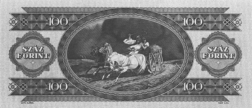 1957-1989 Hungary 100 Forint values and price guide