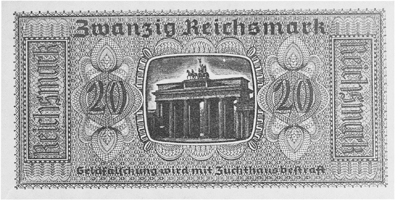 1939-1945 Germany 20 Reichsmark values and price guide