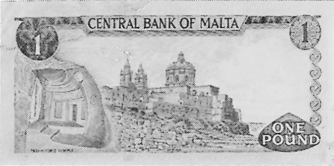 1973 Malta 1 Lira values and price guide