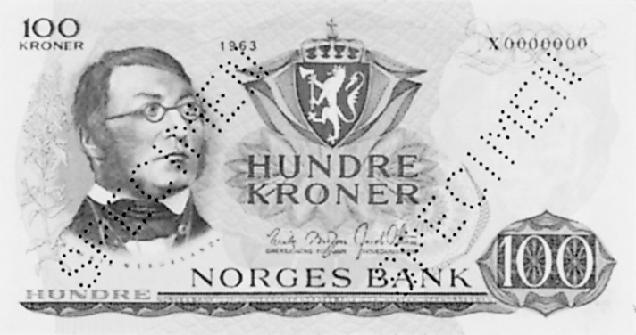 1962-1977 Norway 100 Kroner values and price guide