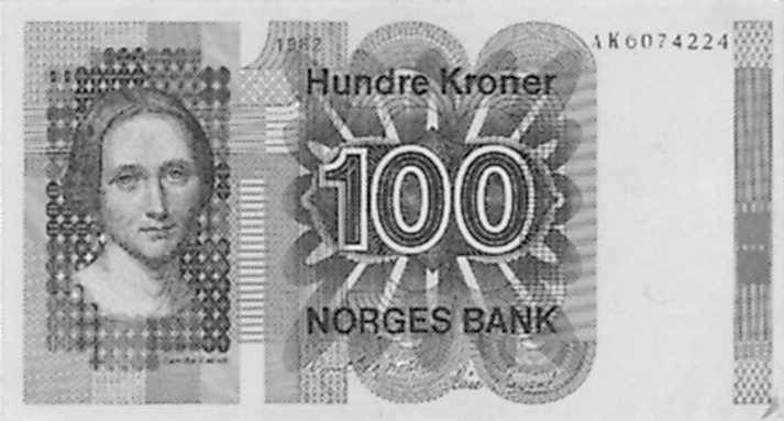 1977-1982 Norway 100 Kroner values and price guide