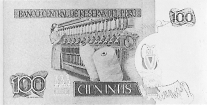 1985-1986 Peru 100 Intis values and price guide