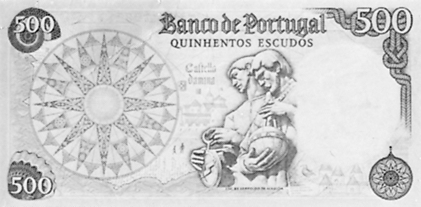 1966-1979 Portugal 500 Escudos values and price guide
