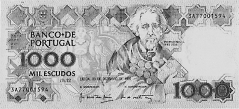 1983-1994 Portugal 1000 Escudos values and price guide