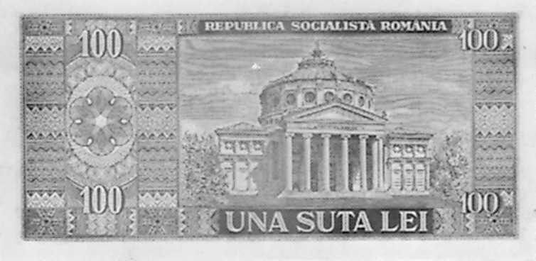1966 Romania 100 Lei values and price guide