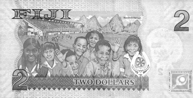 2007 Fiji 2 Dollars values and price guide
