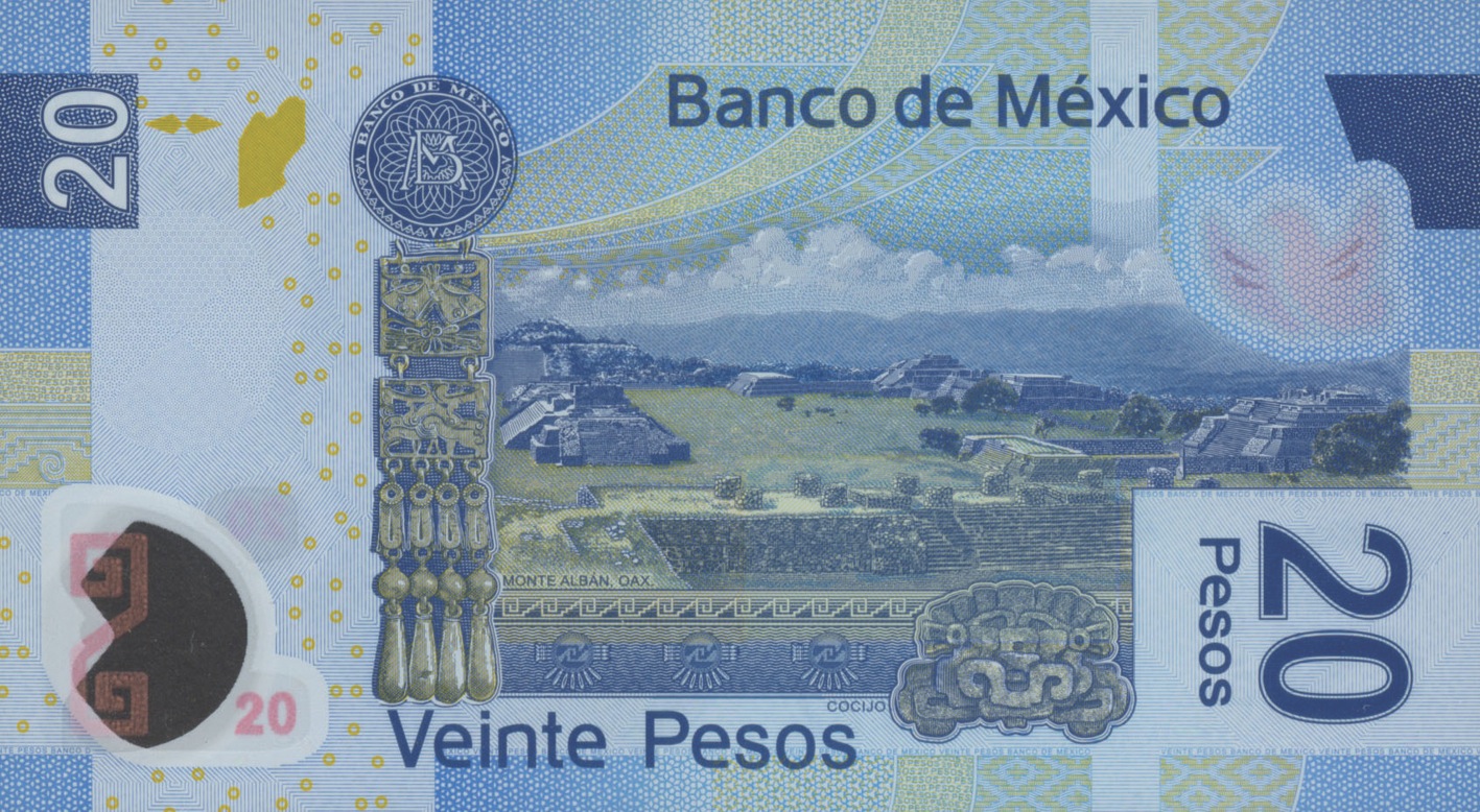 2006 Mexico 20 Pesos values and price guide