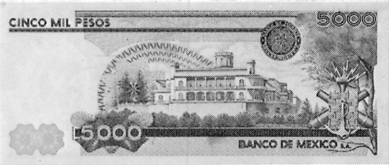 1980 Mexico 5000 Pesos values and price guide