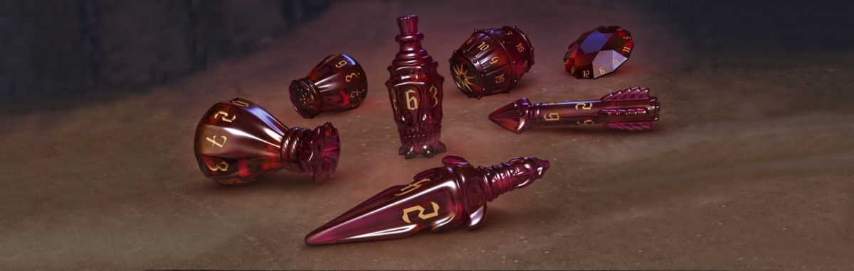 PolyHero Dice - Rogue Set by PolyHero