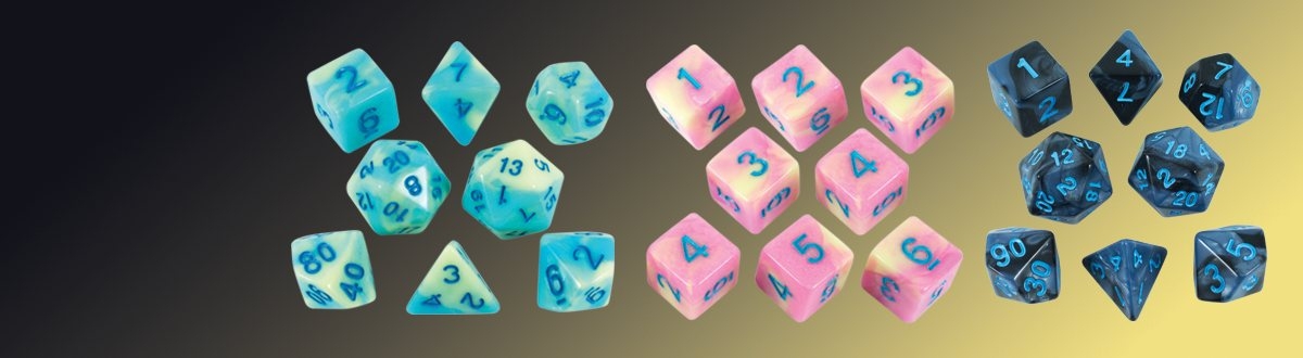 Gorgeous RPG Dice Sets for DnD and other roleplaying games by Paladin ...