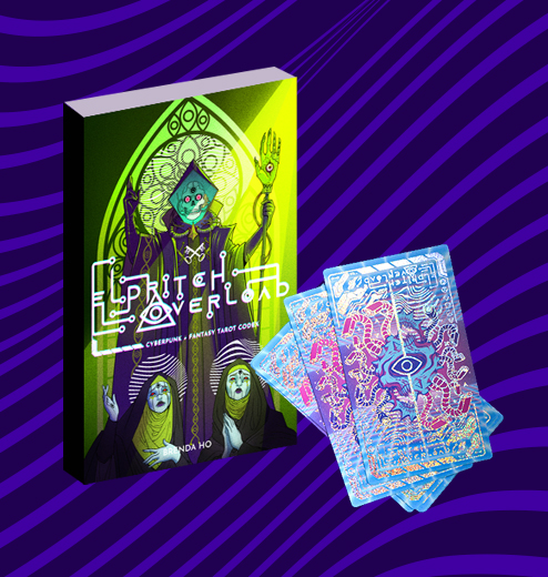 Participate :: Eldritch Overload: Fantasy Cyberpunk Tarot by Weird Works