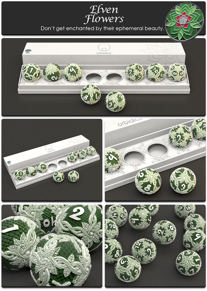 Participate :: Orbidice - The First Spherical RPG Full Dice Set by ...