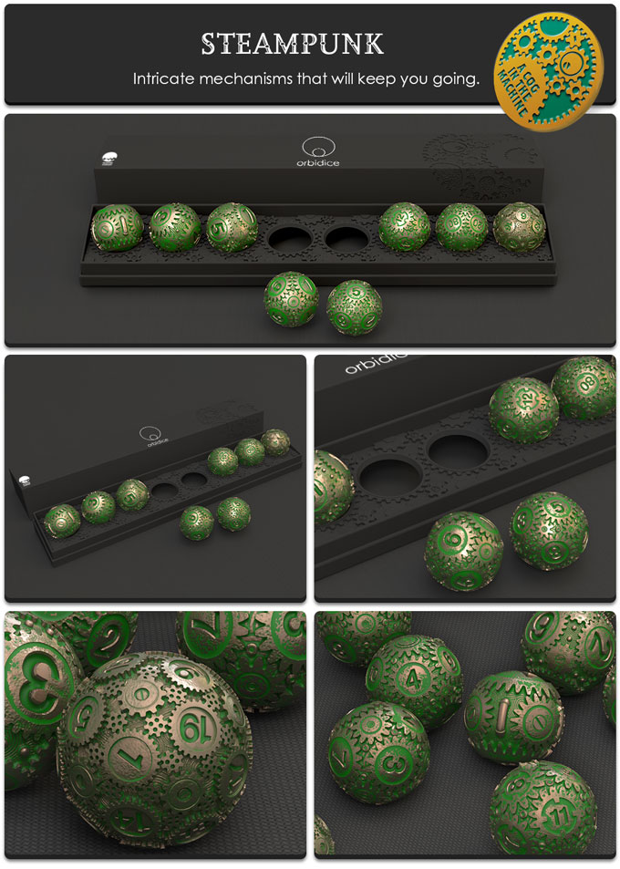 Participate :: Orbidice - The First Spherical RPG Full Dice Set by ...