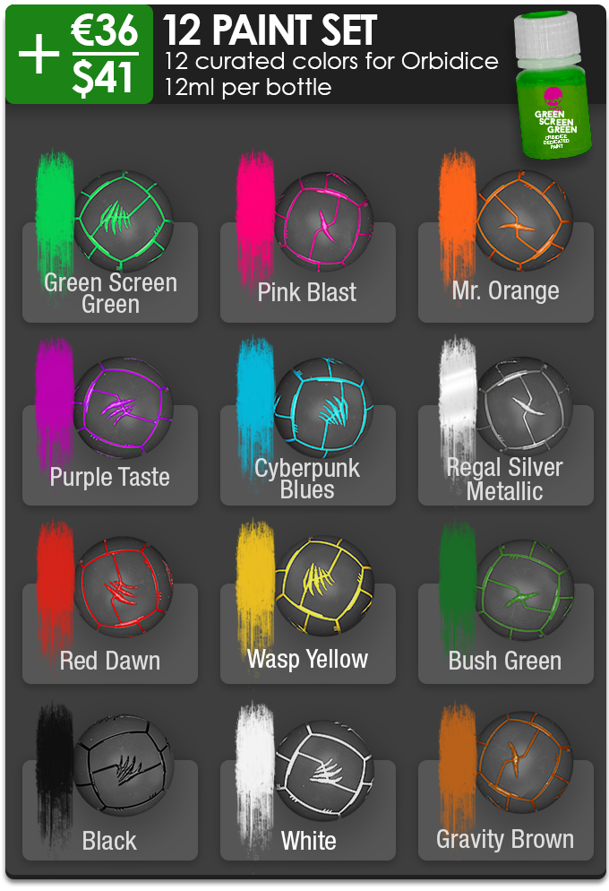 Participate :: Orbidice - The First Spherical RPG Full Dice Set by ...