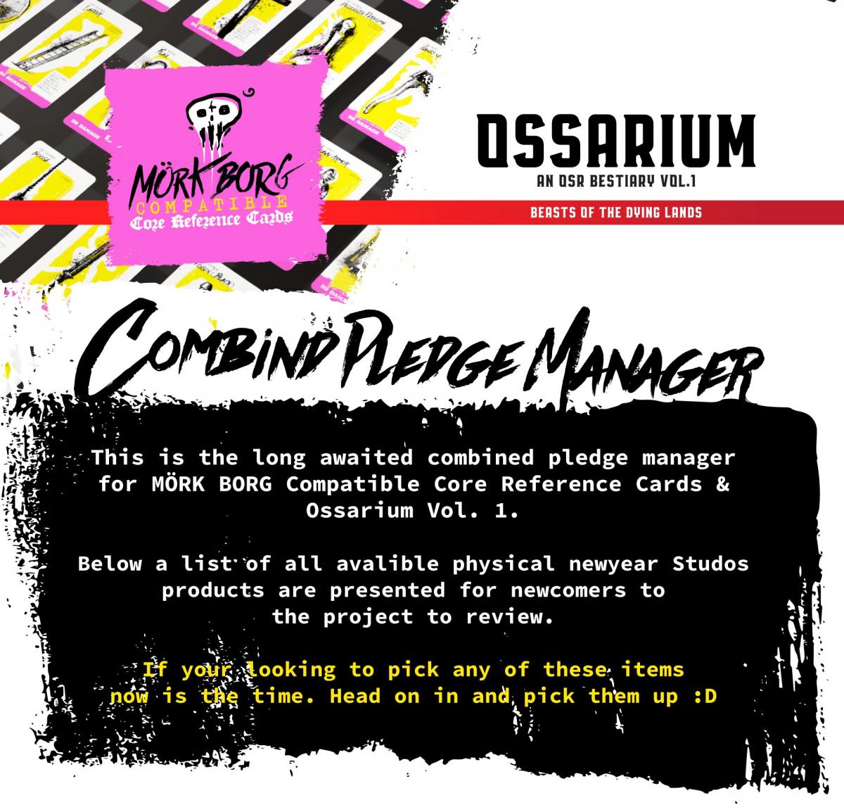 Participate :: MÖRK BORG Compatible Reference Cards & Ossarium: An OSR ...