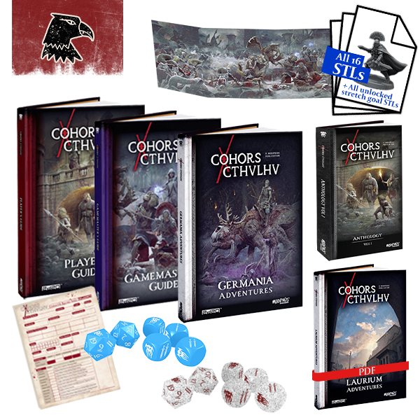 Participate :: Cohors Cthulhu Tabletop Roleplaying Game by Modiphius