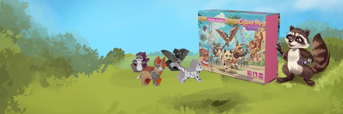 Cyber Pet Quest | A Thrilling Solo/Co-op Campaign Board Game by Dead ...