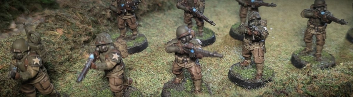 Marcher: Plastic United States Infantry by Golden Dragon Games