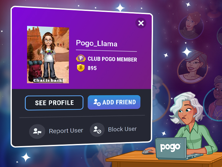 New on Pogo: Chat While Playing Your Favorite Games