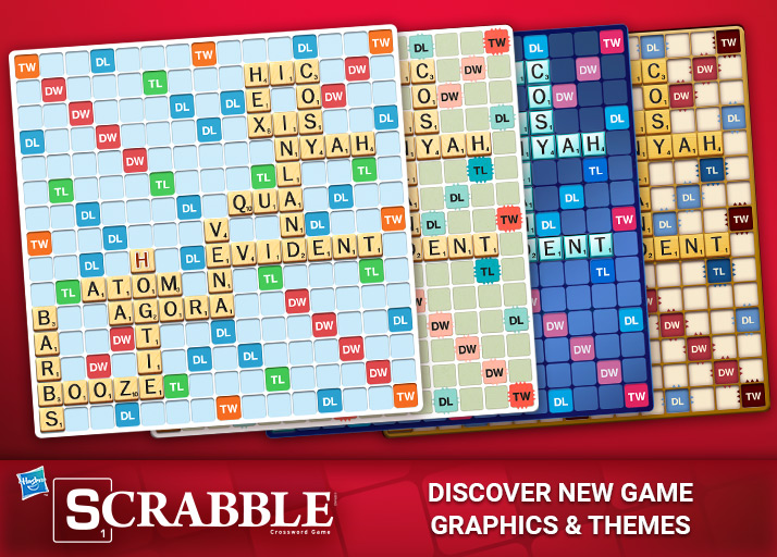 SCRABBLE is Updated with New Graphics and Features