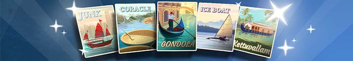 Available Now: On the Water Badge Collection for World Class Solitaire HD