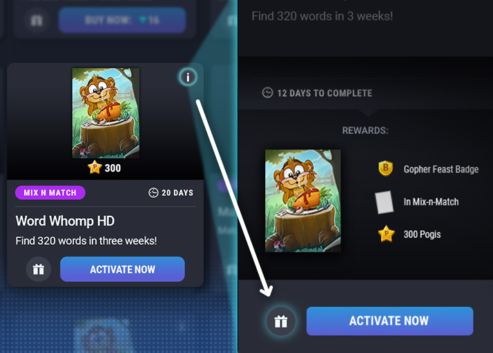 Share the Love! Gifting Is Now Available for Premium Badges on Club Pogo