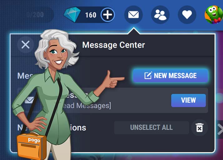 Keep in Touch with Direct Messaging on Club Pogo