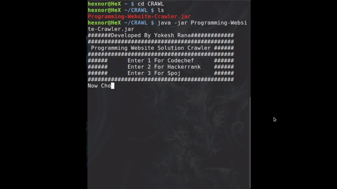 GitHub - yokeshrana/CodeCrawler: Codecrawler is an online tool to crawl all of your solutions ...