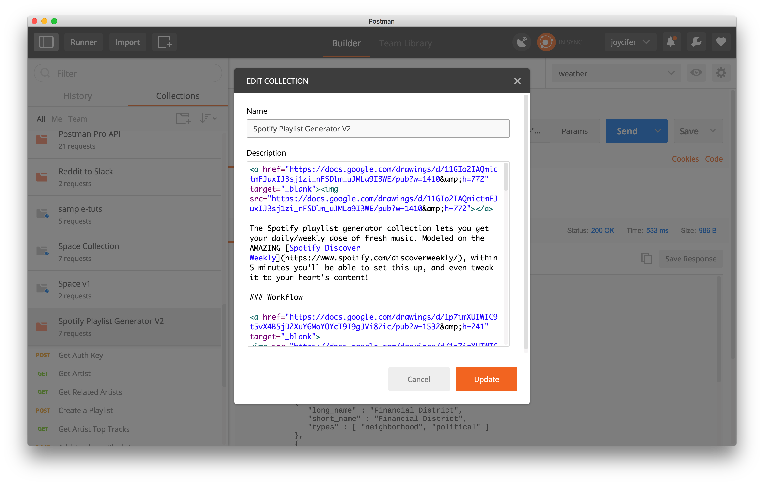 How to document using Markdown · Postman 中文文档 How to document using Markdown · Postman 中文文档