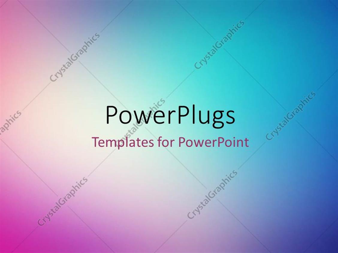 PowerPoint Template: abstract multi color shades (452)
