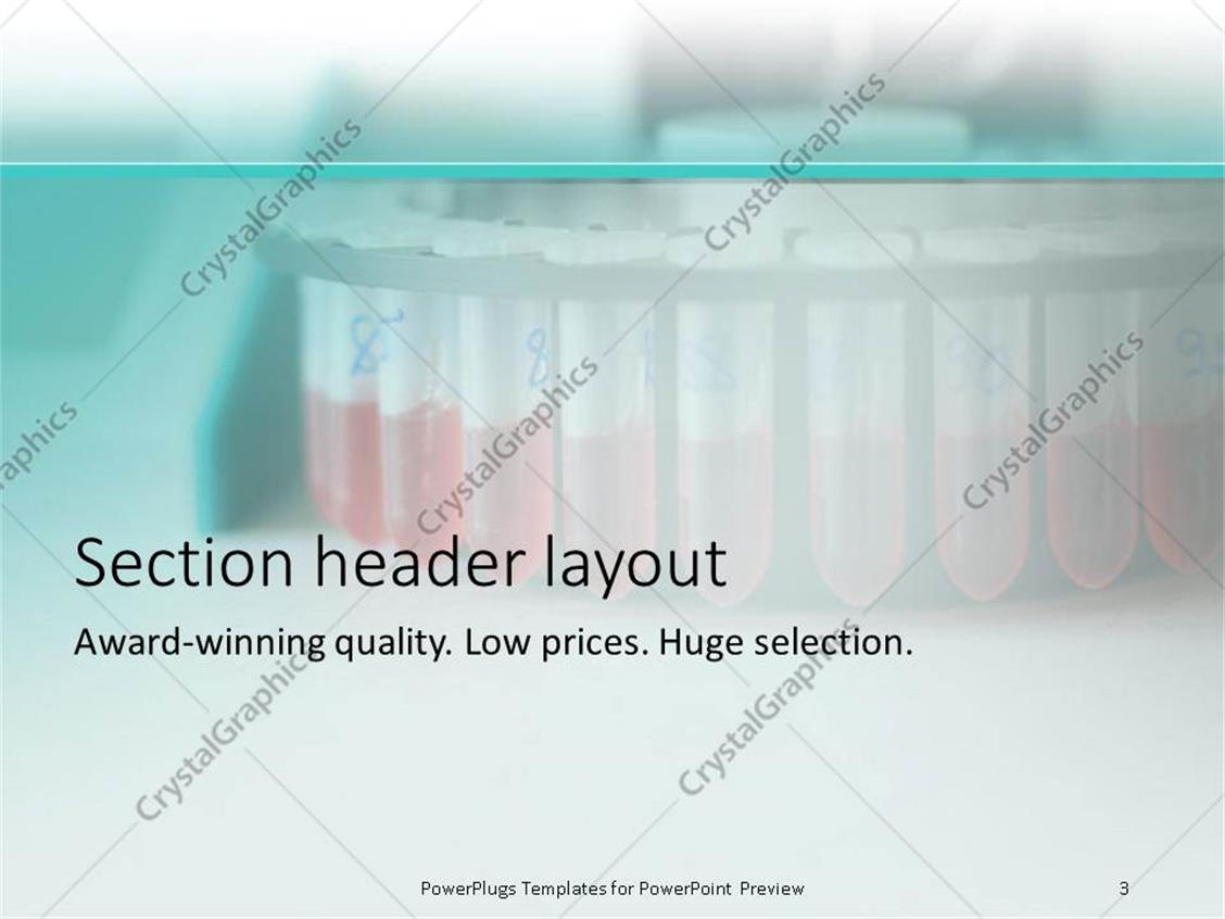 Biochemistry Blood Tests Powerpoint Templates
