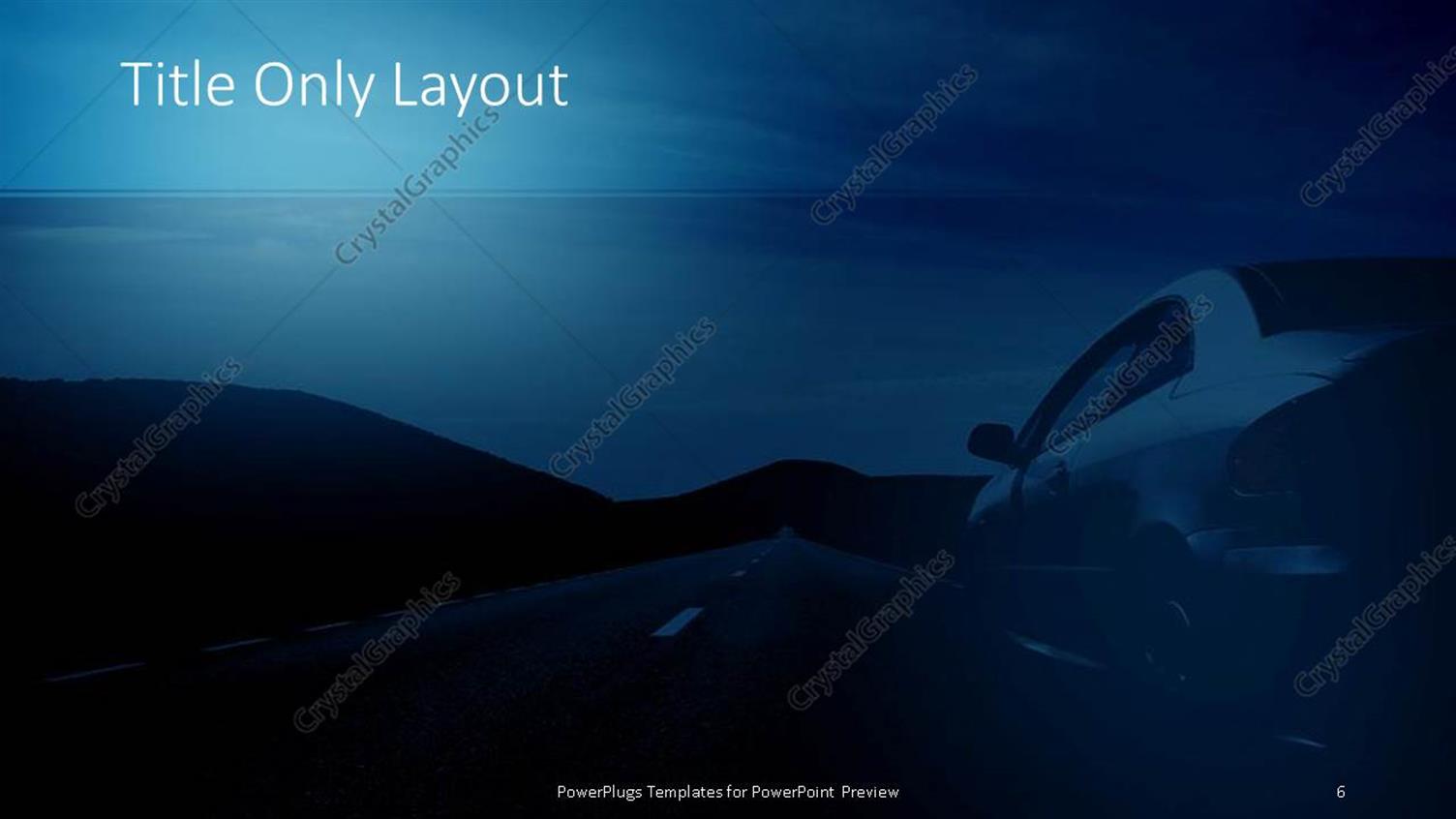 Car Powerpoint Background
