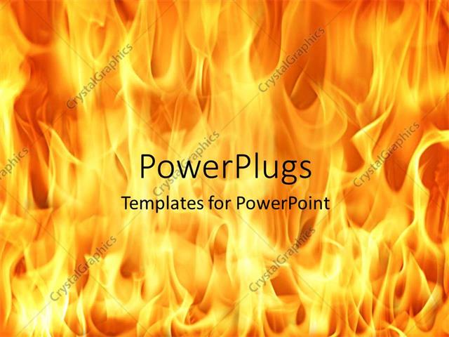 Pin Fire Powerpoint Backgrounds