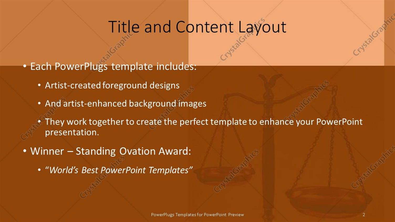 Premium Template for PowerPoint & Google Slides (18080)