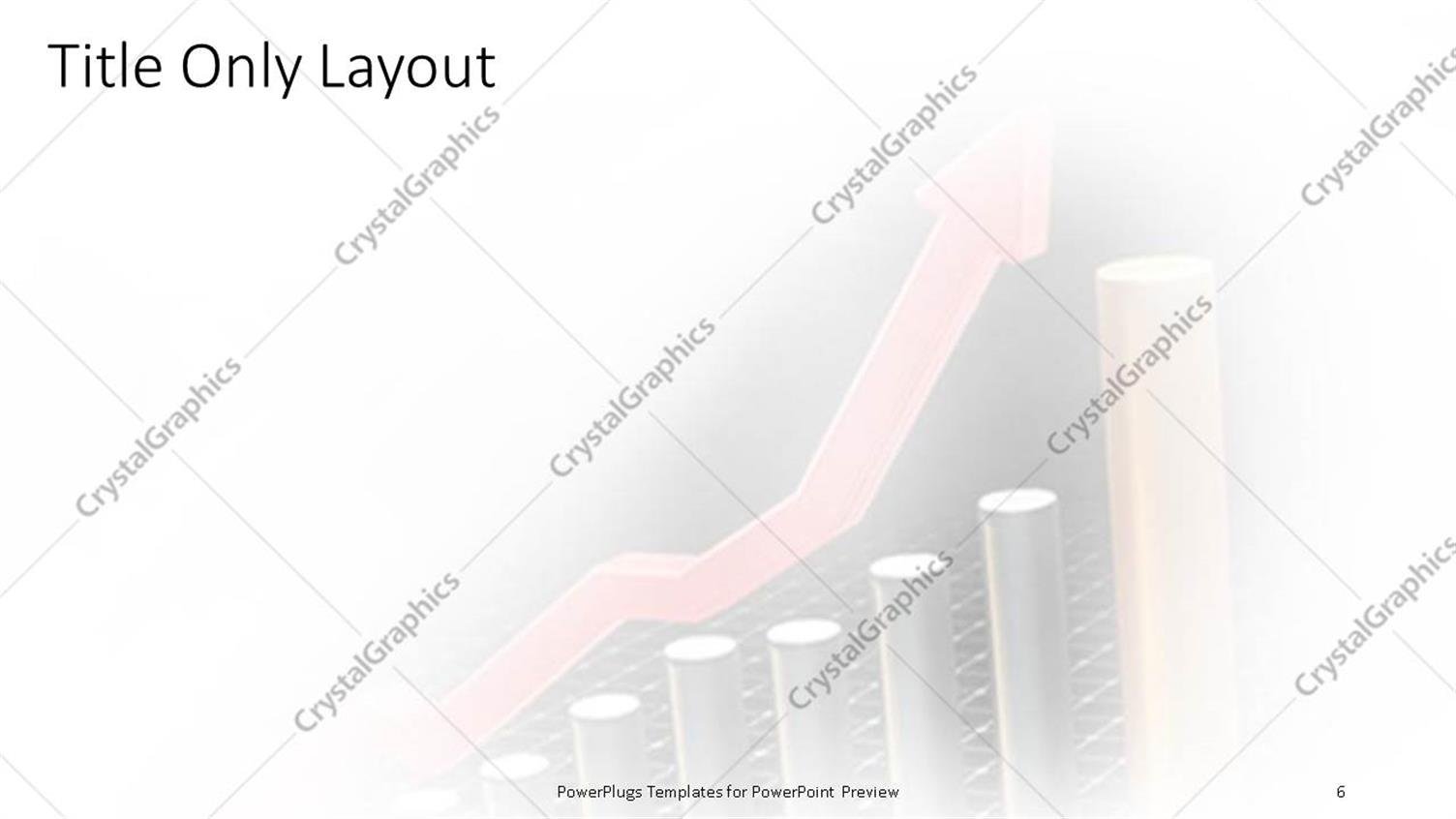 PowerPoint Template: growing profit increasing graphs bar charts ...