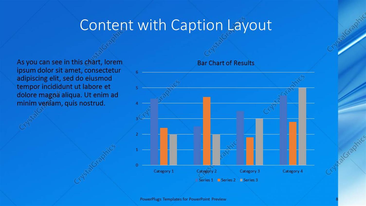 PowerPoint Template: Light blue background with gradient and blend ...