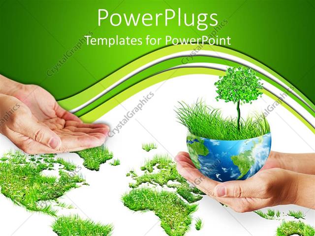 PowerPoint Template: Save the Trees (11255)