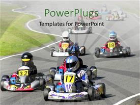 Race Car Powerpoint Template