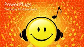 ppt background smiley face