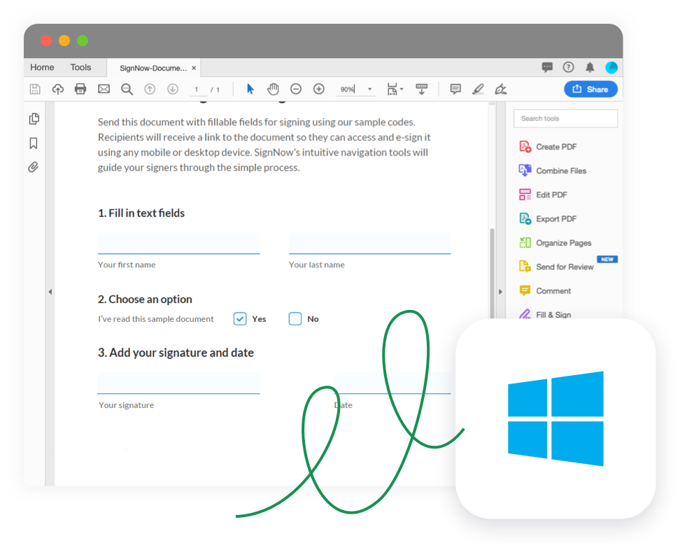 create a document in ms excel