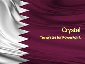 Qatar Map 01 Powerpoint Template