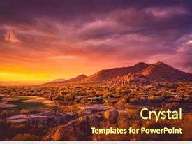 Desert PowerPoint Templates w/ Desert-Themed Backgrounds