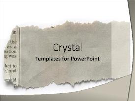Newspaper Clipping PowerPoint Templates w/ Newspaper Clipping-Themed ...