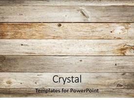 PowerPoint Template: rustic weathered barn wood background (ikiomouhj)