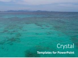 Aerial Drone View Of Transparent PPT template 3 | CrystalGraphics