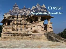 Ancient Indian History Buildings PPT template 2 | CrystalGraphics